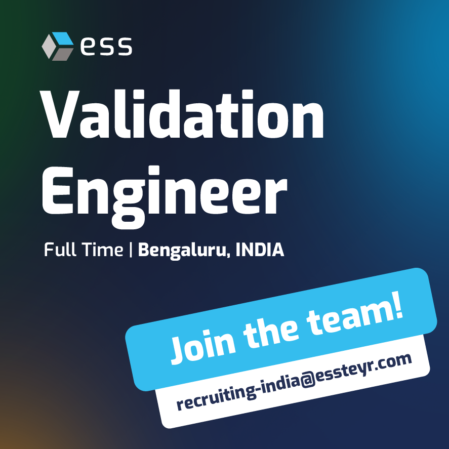 ESS - Validation Engineer