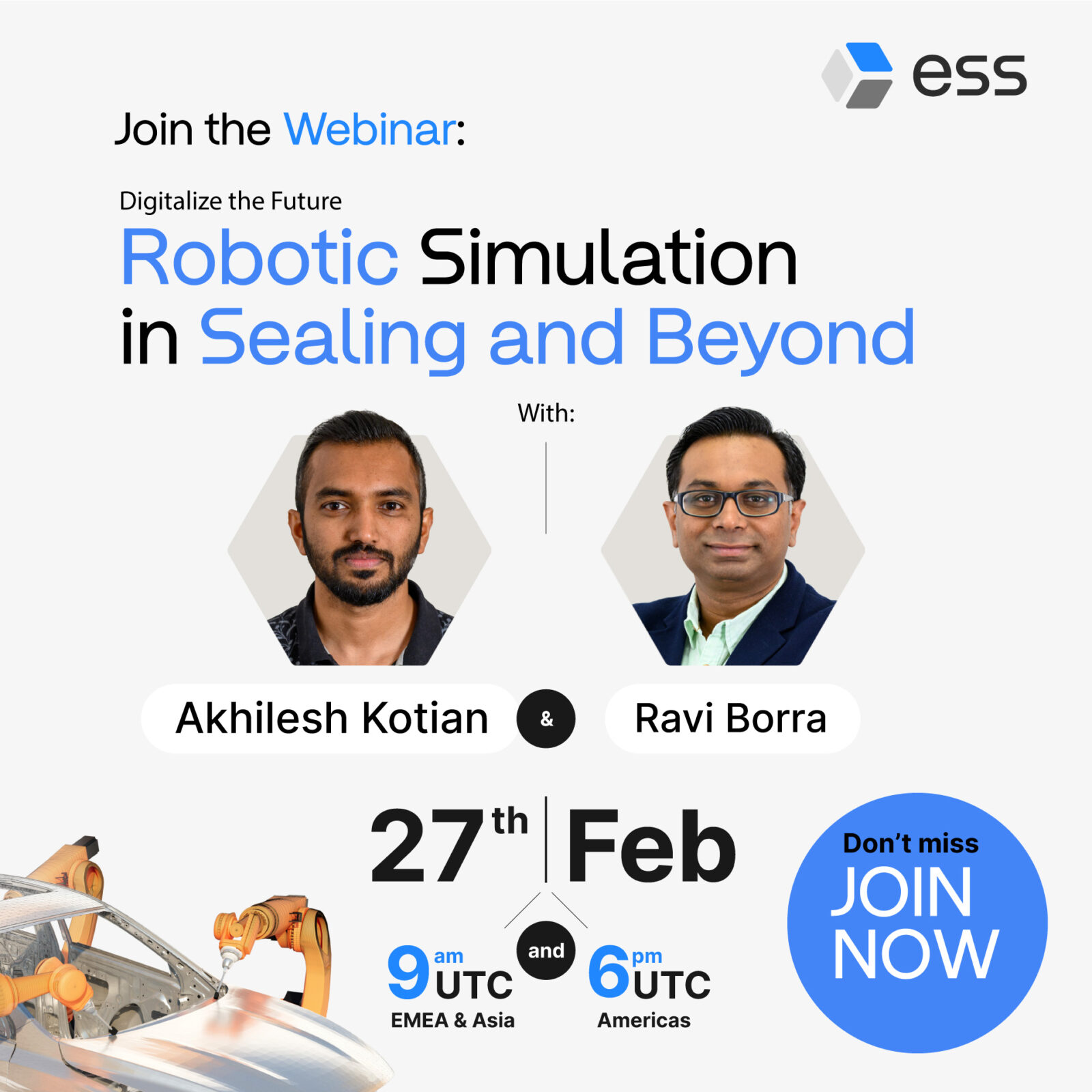 ESS - Webinar: Robotic Simulation in Sealing and Beyond